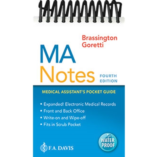 Bryant & Stratton Bookstore - MA NOTES: MEDICAL ASSISTANT'S POCKET GUIDE 4e